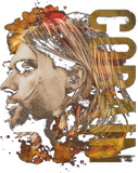 Kurt Cobain Side View Nirvana In Utero Rock Official Baby Blanket Baby ...