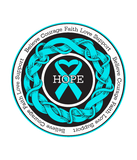 Addiction Recovery Hope Intertwined Ribbon Stickers
