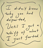 Funny Fart Poem Stickers