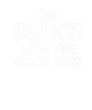 My Name Is Bruce Funny Name Tag Stickers