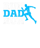Mens Run Dad Run Marathon Running Spectator Runner Stickers