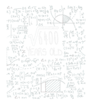 80 Years Old Square Root Of 6400 Math 80Th Birthda Stickers