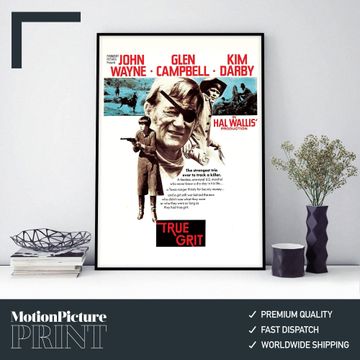 True Grit (1969) - Movie Film Poster