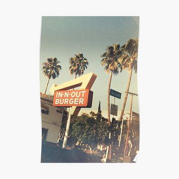 In-N-Out Burger Logo Premium Matte Vertical Poster