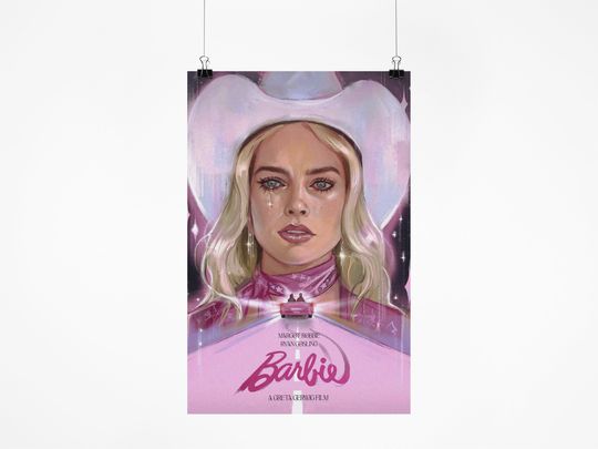 Barbie Digital Poster, Barbie Movie Digital Download Poster, Barbie Poster