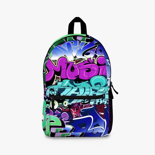 Graffiti Backpack / Street Art Pop Art Backpacks
