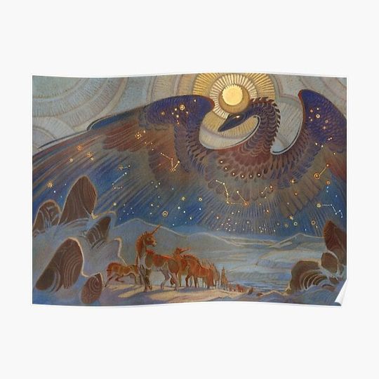 The Night Is Coming Premium Matte Vertical Poster