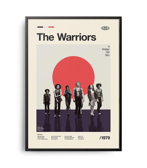 The Warriors Posters, Vintage Movie Poster
