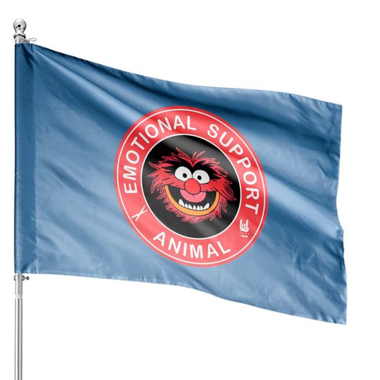 Muppets Emotional Support Animal - Muppets - House Flags