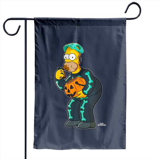 Bart Simpson Garden Flags The Simpsons Homer Candy Feast Treehouse Of ...