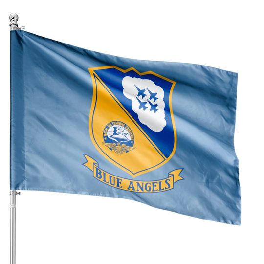 Blue Angels US Navy Squadron Vintage Insignia - Blue Angels - House Flags