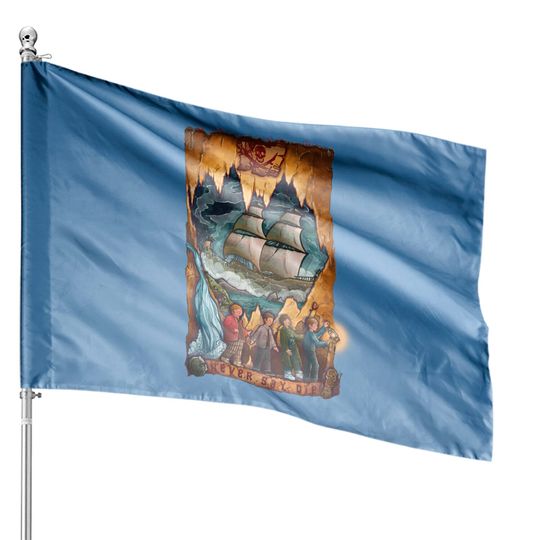 Goonies Never Say Die - 1980s - House Flags