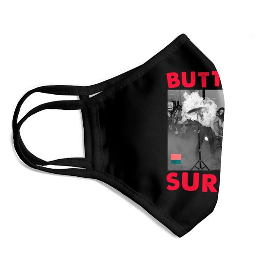 Buthole Surfer - Face Masknage 90s Fanart - Butthole Surfers - Face Masks