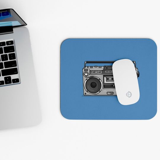 Old School Hip Hop 90s Nostalgia BoomBox Mouse Pads