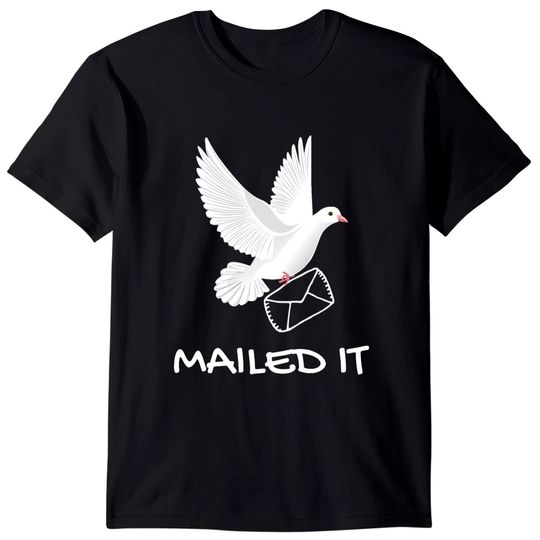 Mailed It Lady Post Office Postman Worker Postal T-shirt