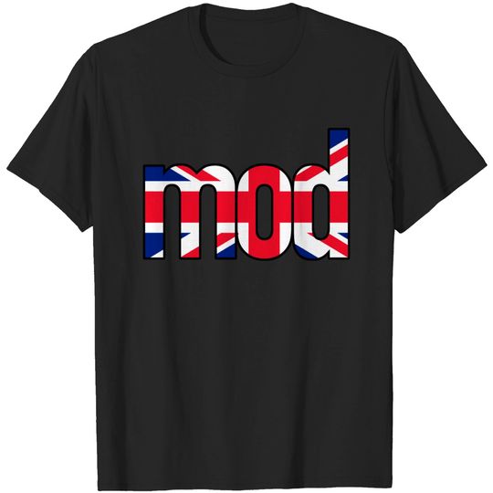 Mod, Union Jack Symbol, Logo - Mod Symbol - T-Shirt