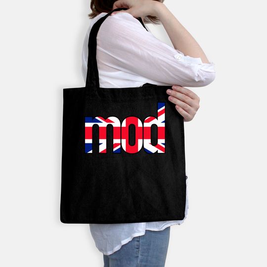 Mod, Union Jack Symbol, Logo - Mod Symbol - Bags