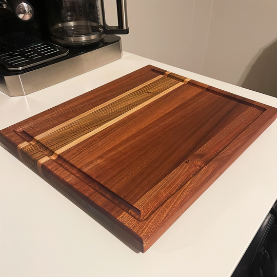 Tagliere In Legno Edge-Grain Regalo Per Cuoco Cuoca Amanti Di Cucina