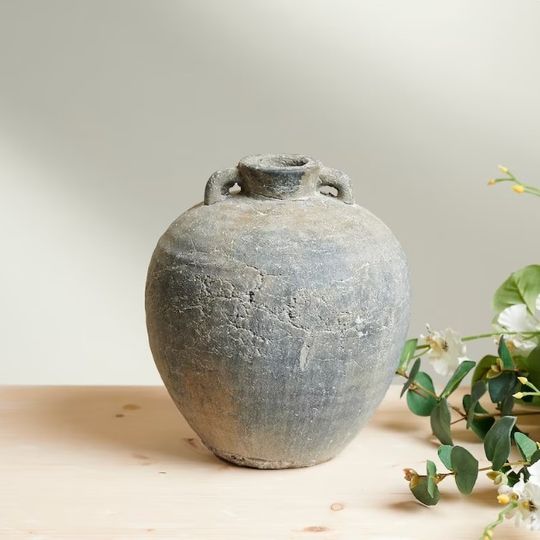 Rustic Ceramic Vases, Traditional Style Vases, Handmade Artisan Pottery ...