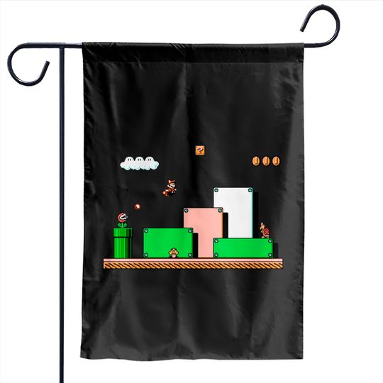 Super Mario Bros 3 Garden Flags