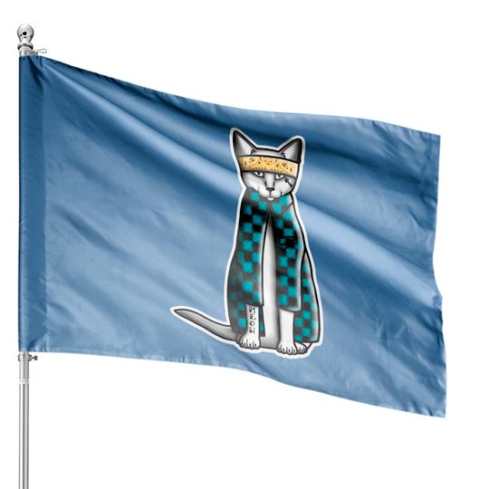 Gato Cholo - Cat With Attitude - Gato - House Flags