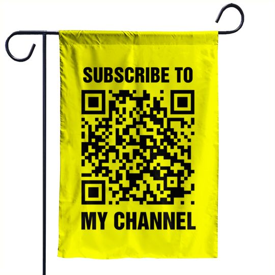 Rick Roll QR Code Prank - Rick Roll - Garden Flags
