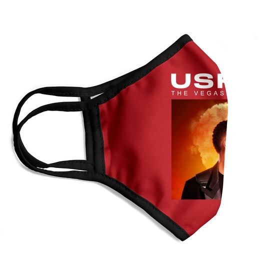 2023 Usher My Way The Vegas Residency Tour Face Masks, Usher RNB Music ...
