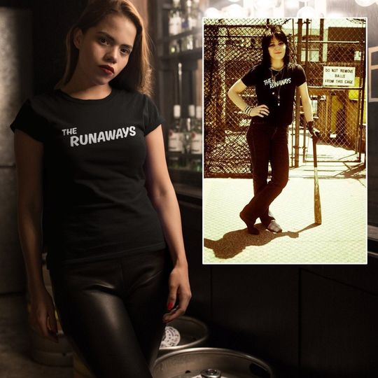 Classic The Runaways Unisex T Shirt As Worn By Joan Jett