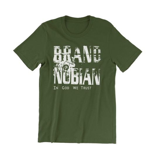 Brand Nubian T-Shirt - In God We Trust - Sadat X - Grand Puba - All For One