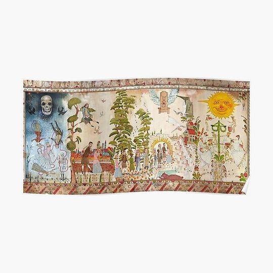 MIDSOMMAR MURAL Premium Matte Vertical Poster