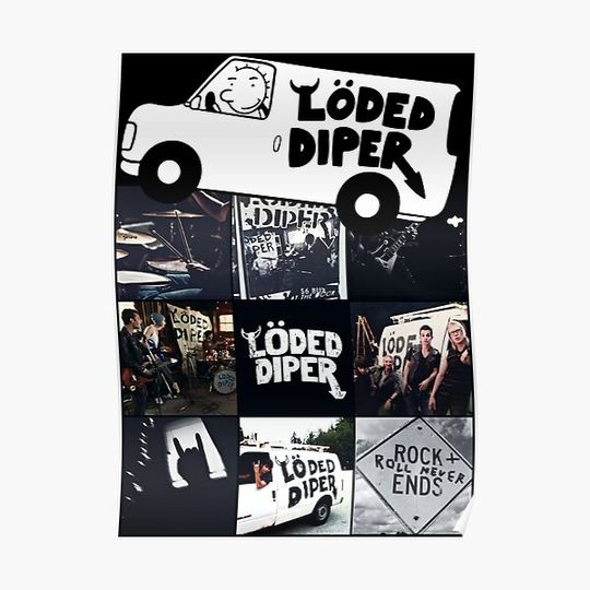 Loded Diper Premium Matte Vertical Poster
