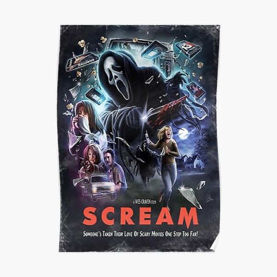 Scream Premium Matte Vertical Poster