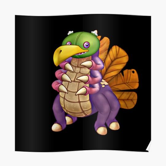 My Singing Monsters Character Repatillo Premium Matte Vertical Poster