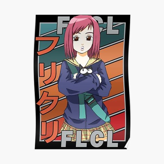Mamimi Samejima Fooly Cooly Furi Kuri FLCL Vintage Color Palette Design ...