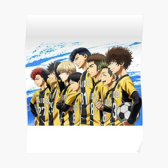 Aoashi-aoi Ashito // Anime Aoashi-AO ASHI Team Premium Matte Vertical ...