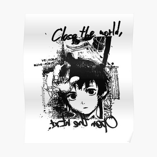 Serial Experiments Lain (2) Premium Matte Vertical Poster