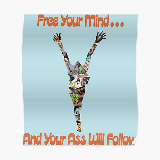 Parliament Funkadelic Album Cover Collage Premium Matte Vertical Poster