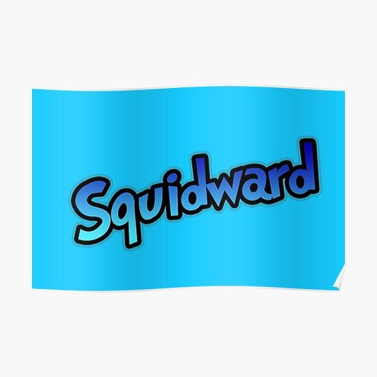 Squidward Premium Matte Vertical Poster