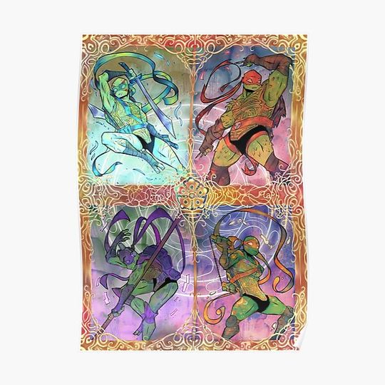 The Four Brothers Premium Matte Vertical Poster