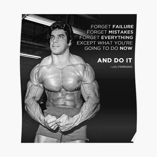 Lou Ferrigno Premium Matte Vertical Poster
