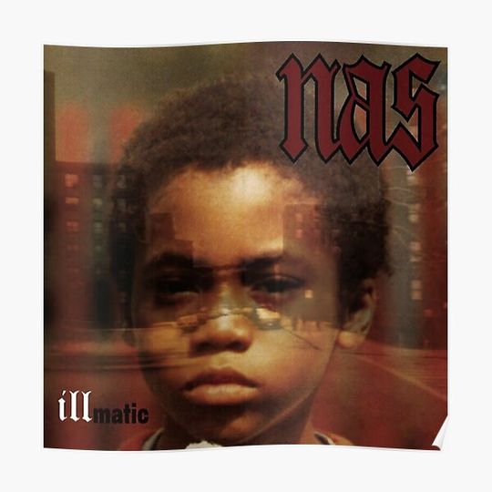 Nas - Illmatic Album Cover Premium Matte Vertical Poster