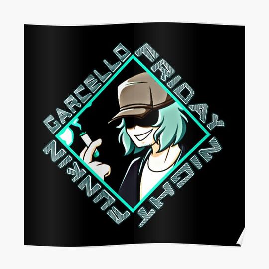 Garcello Fnf Friday Night Funkin Premium Matte Vertical Poster