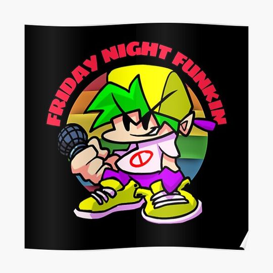 Friday Night Funkin Boyfriend The Best Character Fnf Premium Matte ...