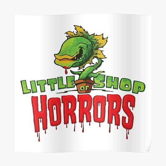 Little Shop Of Horrors Logo Premium Matte Vertical Poster