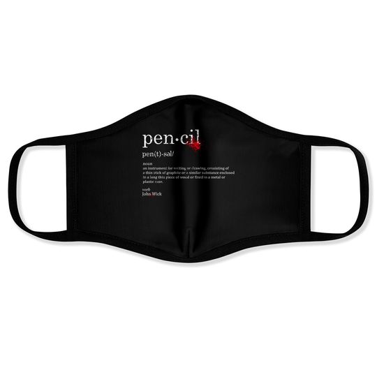 John Wick - Pencil Face Masks | Baba Yaga | Keanu Reeves | Chapter 4