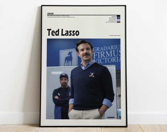 Ted Lasso Poster, Ted Lasso Series Posters