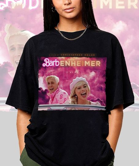 Barbenheimer Barbie Movie Oppenheimer Shirt The Ultimate Double