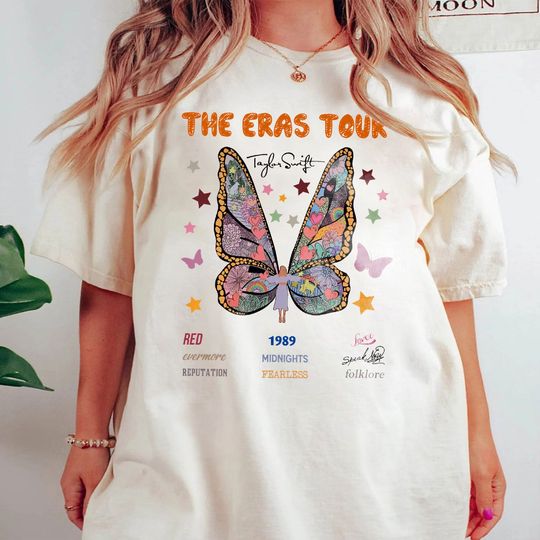 Taylor Midnights Album Shirt Retro The Eras Tour 2023 T Shirt Taylor