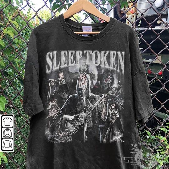 Sleep Token Music Shirt Sleep Token 90s Y2k Vintage Retro Bootleg