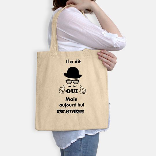 Équipe Du Marié Humour EVG Sac En Tissu Unisex